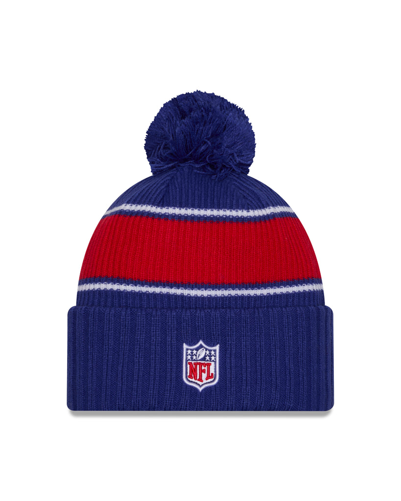 Buffalo Bills New Era 2024 Sideline Cuffed Knit Hat With Pom – Pro Wear ...