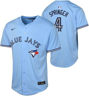 George Springer Toronto Blue Jays Mens Nike Replica Powder Blue Jersey
